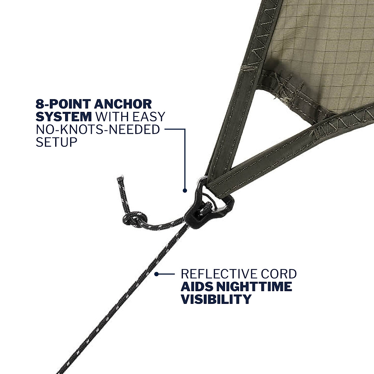 ENO, Eagles Nest Outfitters DryFly Rain Tarp, Ultralight Hammock Accessory