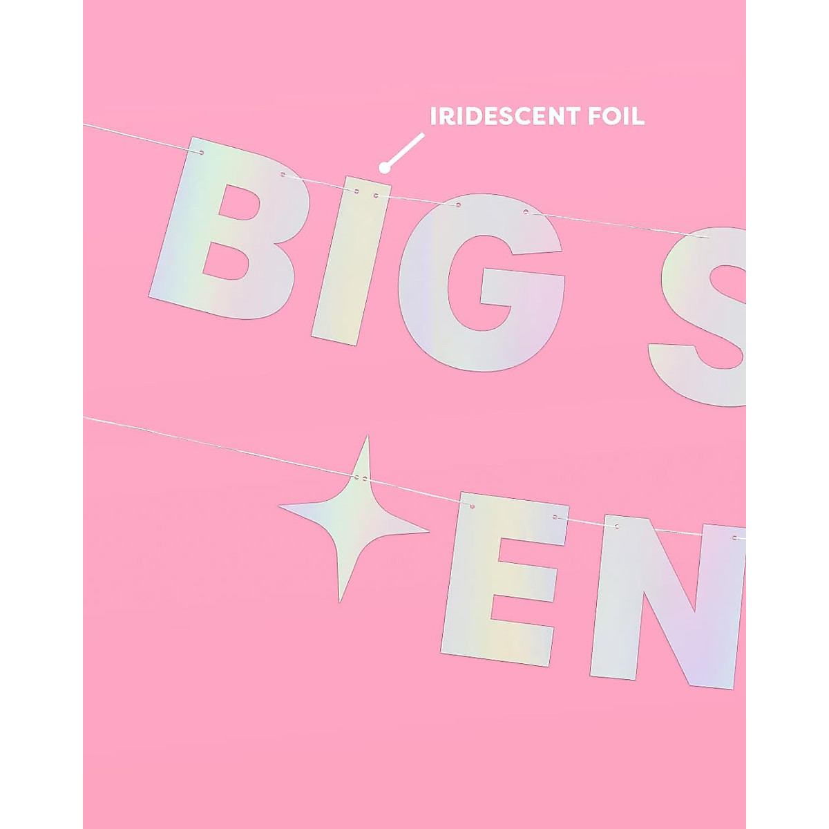 xo, Fetti Big Scorpio Energy Birthday Party Iridescent Foil Banner - 5 Ft. | Zodiac Scorpio, Horoscope, Astrology Bday Party Decorations Gift