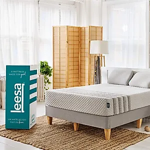 Leesa Sapira Hybrid 11" Mattress, Twin XL Size, Premium Cooling Foam and Individually Wrapped Spring / CertiPUR-US Certified / 100-Night Trial