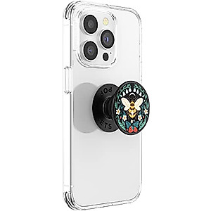 ​​​​PopSockets Phone Grip with Expanding Kickstand, PopSockets for Phone - Bee Boho
