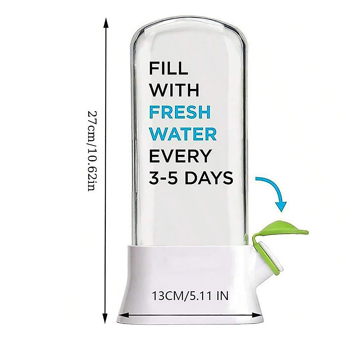 TBEOEN Keeper for Refrigerator,Fresh Keeper,Herb Saver Pod Container,Plastic Saver Pod, Cilantro Storage Container for Mint Parsley Asparagus