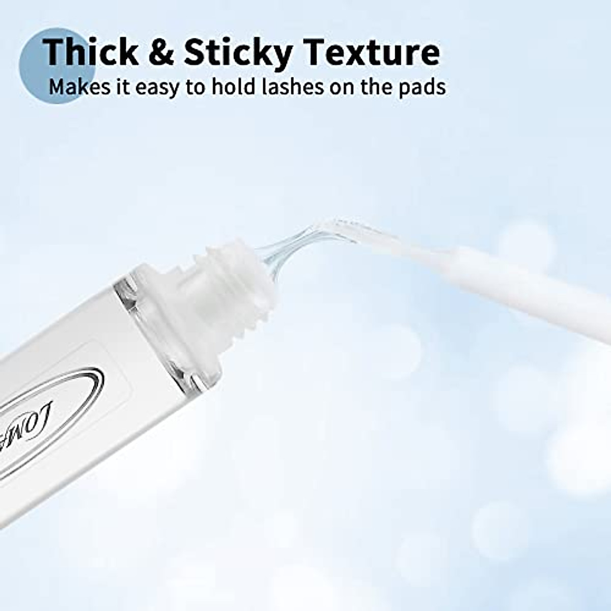 Lomansa Lash Lift Glue Adhesive 5pcs, Eyelash Perming Rod Fix Glue for Eyelash Curl(5 PCS)