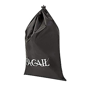 BAGAIL 6 Set Packing Cubes,Travel Luggage Packing Organizers with Laundry Bag(Black Net)
