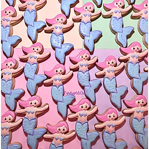 Mermaid Cookie Cutter, 4.5" Made in USA by Ann Clark