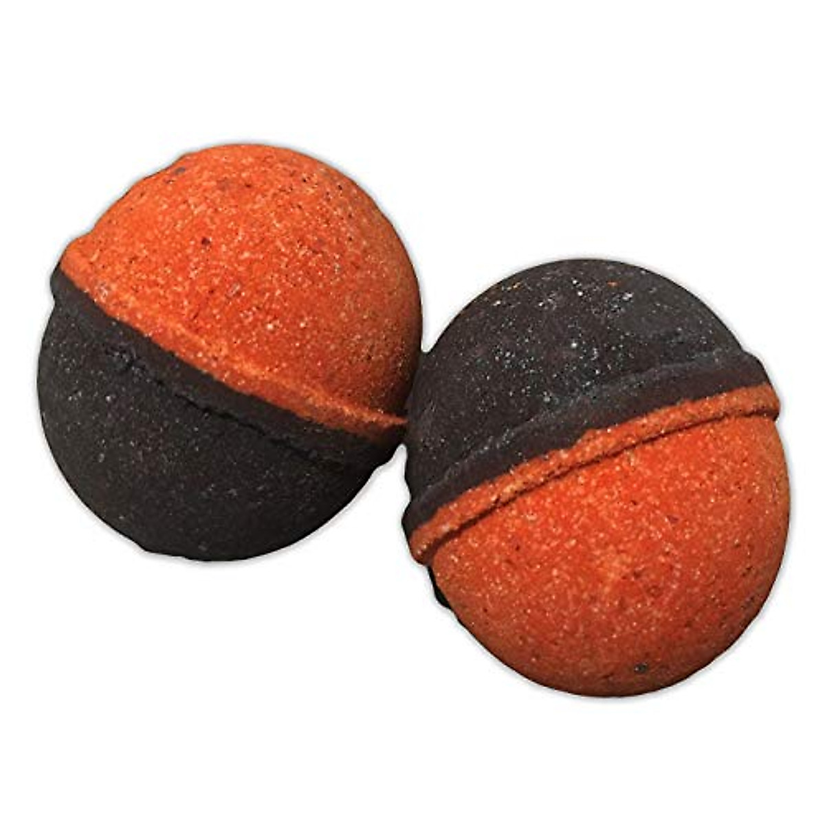 Merry Christmas Asshole Bath Bombs - XL Black and Red Fizzers for Adults - Handcrafted, Black Cherry Scent, Made in America, 2 Count