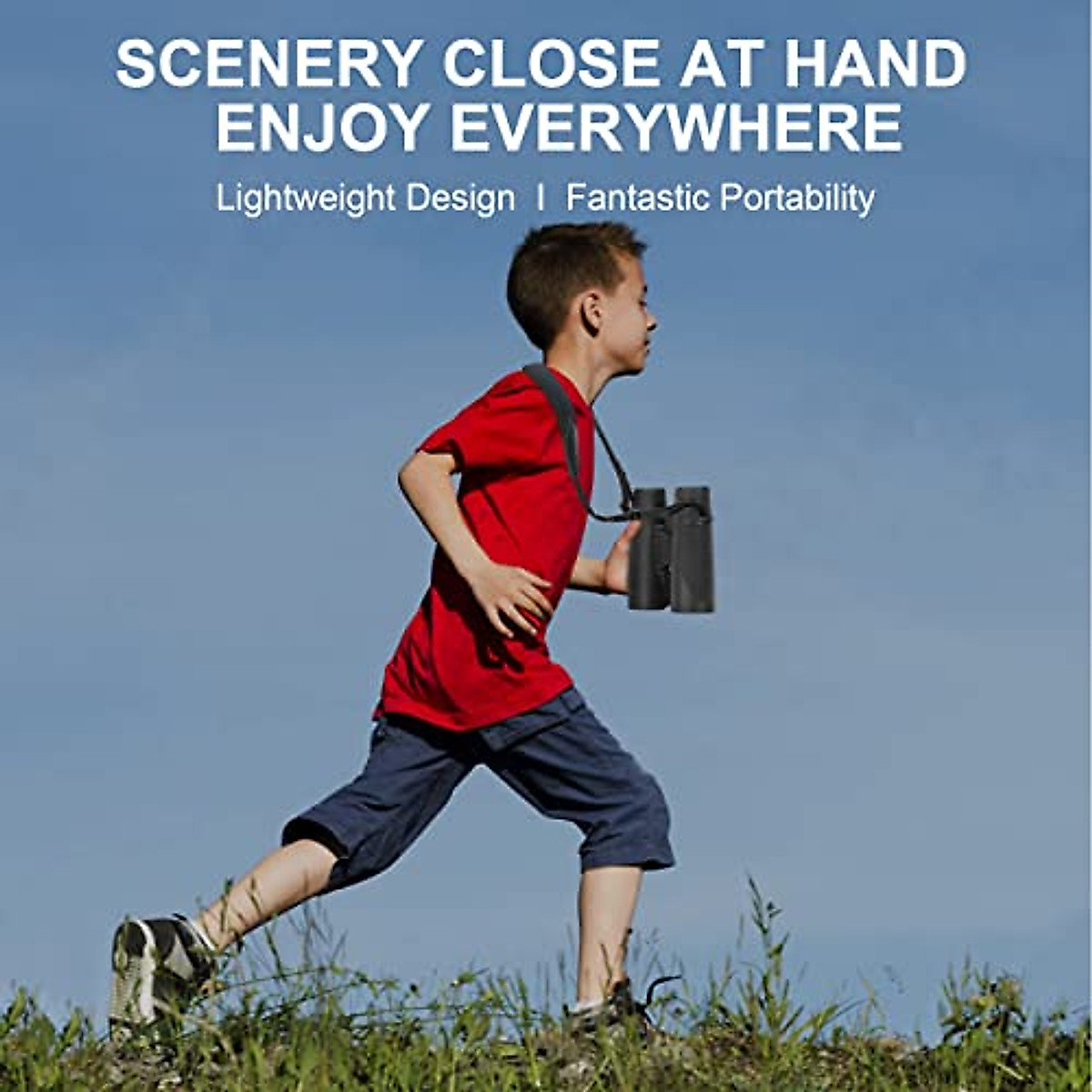 12x42 HD Binoculars for Adults with Universal Phone Adapter - High Power Binoculars with Super Bright and Large View- Lightweight Waterproof Binoculars for Bird Watching Hunting Outdoor Sports Travel