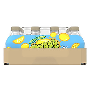 Splash Refresher, Lemon Flavor Water Beverage, 8 Fl Oz Plastic Bottles (24 Count)