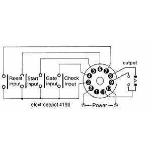 H3CA-A Multi-Function Timer; SPDT; Cur-3A; Ctrl 24-240/VAC/DC; 11 Pin DIN ed