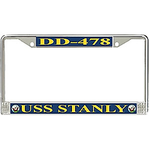 MilitaryBest USS Stanly DD-478 License Plate Frame