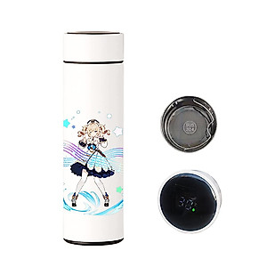 Xingqiu Barbara Thermos Cup Genshin Impact Insulated Beverage Bottle Campus Style Students Sports Water Bottles