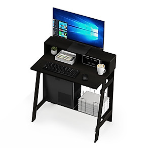 Furinno Simplistic a Frame Computer Desk, Espresso