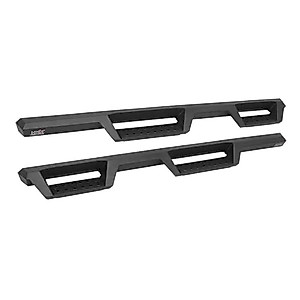Westin 56-13295 HDX Drop Nerf Step Bars fits 2007-2018 Wrangler JK Unlimited 4dr Textured Black 1 Pair
