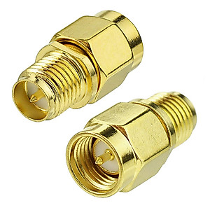 Superbat 900MHz 3G 4G Antenna 9Dbi External Omni Rubber Duck Antenna with RP-SMA Connector + RP-SMA Female to SMA Male Adapter for Router Security Camera Gateway Modem etc.