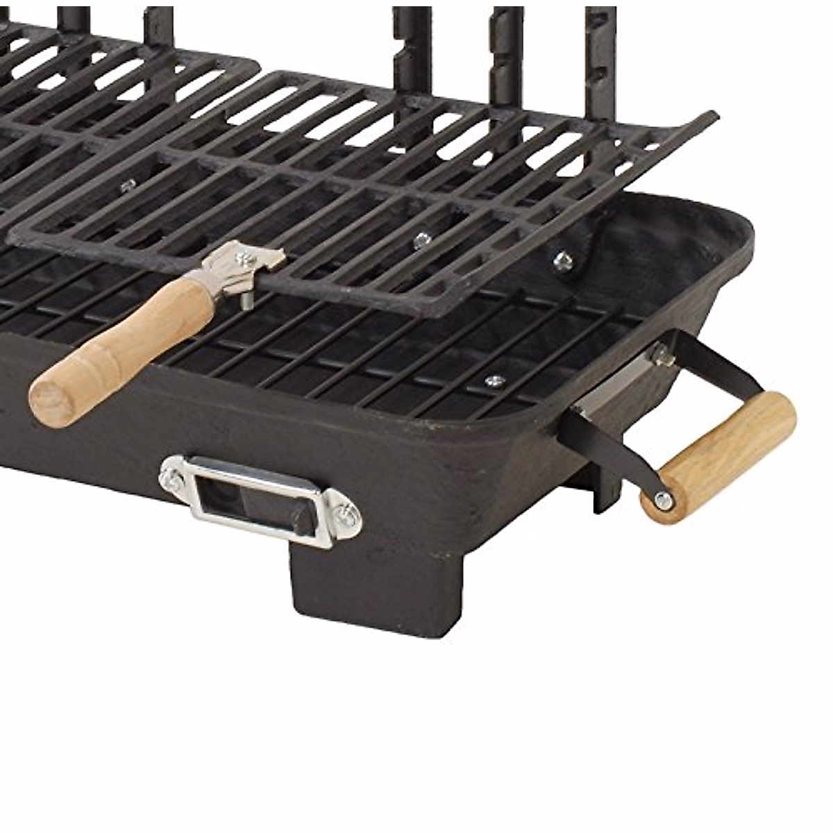 Marsh Allen 30052AMZ Kay Home Product's Cast Iron Hibachi Charcoal Grill, 10 by 18-Inch (Limited Edition)