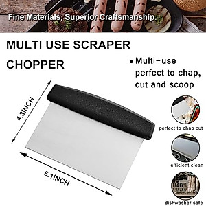 ROMANTICIST Professional Griddle Accessories Set with Carry Bag, Stainless Steel 25PC Grill BBQ Spatula Set, Complete Flat Top Grill Tools Kit for Men Women Indoor/Outdoor Hibachi Grilling