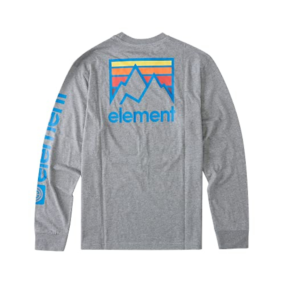 Element mens Joint Long Sleeve Tee Shirt, Light Grey Heather Joint, X-Large US