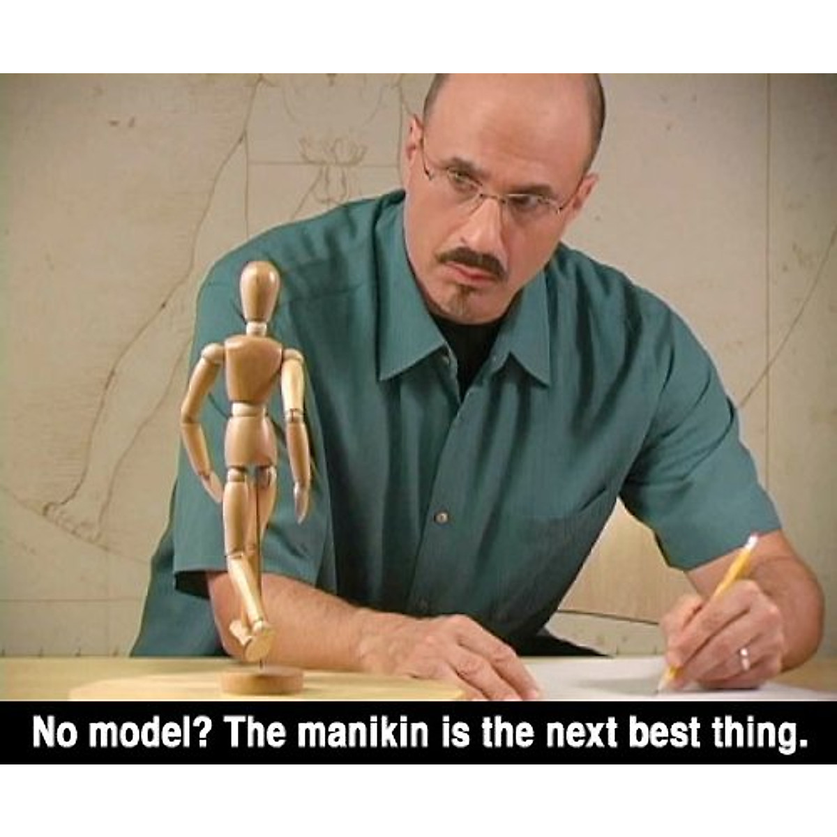 Drawing From The Manikin