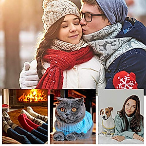 Crochet Hooks Set, Aluminum Handle Knitting Needles for Arthritic Hands, Crochet Needles for Yarn Craft, Nice Gift for Women