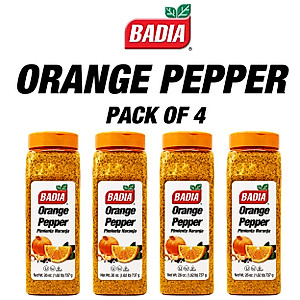 Badia Orange Pepper Seasoning, 26 Ounce (Pack of 4)