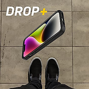 OtterBox IPhone 14 & IPhone 13 Symmetry Series Case - BLACK , Ultra-Sleek, Wireless Charging Compatible, Raised Edges Protect Camera & Screen