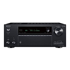 Onkyo TX-NR696 Smart AV Receiver Works with Sonos | 4K Ultra HD | AirPlay 2 | Dolby Atmos (2019 Model) (Renewed)