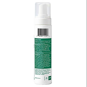 Medline Remedy Phytoplex Hydrating Cleansing Foam, No-Rinse Body Wash and Shampoo, Paraben and Sulfate-Free, 8 fl oz