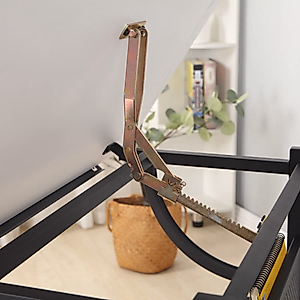 LAEKER Adjustable Drafting Drawing Table with Stool and 3 Drawers-White