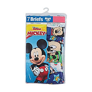 Disney boys 7-pack Briefs UNDERWEAR, Assorted, 2-3T US