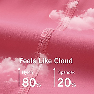 BALEAF Leggings for Women Tummy Control with Pockets Deep Workout High Waisted Athletic 7/8 Gym Ultra Soft Petite Yoga Ankle Pants Hot Pink XL