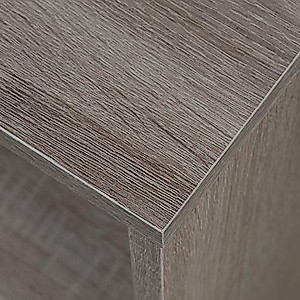 Niche Lux 28 in Home 2 Tier Open Shelf Wood Bookcase- Latte