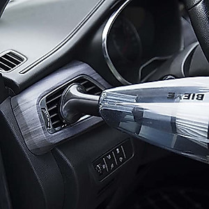 Bieye Cordless Stick Vacuum Cleaner Lightweight Handheld Vacuum with Floor Brush for Household Car Cleaning, 5x2200mah Batteries 1A Fast Charger 100W Motor HV01