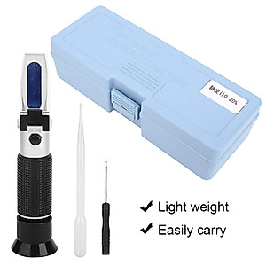 T osuny 0-20 percent Refractometer for Maple Syrup and other Sugary Drink,Refractometer Sugar Test Meter with Automatic Temperature Compensation Function,Easy to use