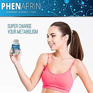 PhenAprin Diet Pills Weight Loss and Energy Boost for Metabolism – Optimal Fat Burner and Appetite Suppressant Supplement. Helps Maintain and Control Appetite, Promotes Mood & Brain Function.