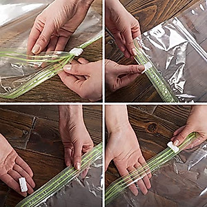 The Chestnut 8 Space Saver Bags - No Vacuum or Pump Needed - Roll-Up Compression Bags for Travel - Packing Bags - Travel Essentials - Compression Bag - Packing for Suitcases