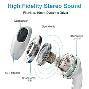 USB C Headphones 4 Pack, USB Type C Earbuds HiFi Stereo USB C Wired Earphones with Microphone Volume Control Compatible with Samsung Galaxy S23 S22 S21 Google Pixel 6 5 4XL/iPad Pro