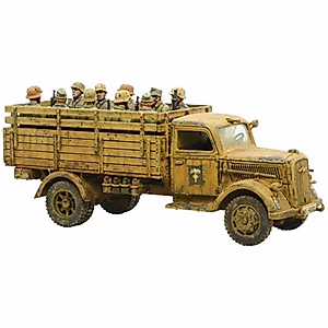 Bolt Action Opel Blitz/Maultier Truck 1:56 WWII Military Wargaming Plastic Model Kit