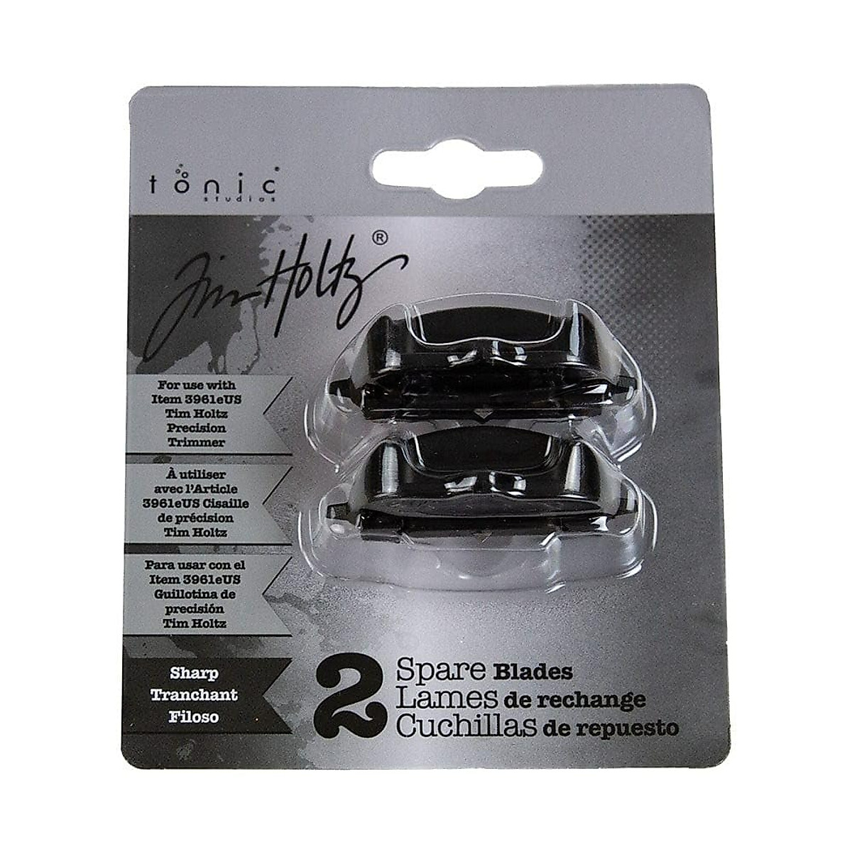 Tonic Studios Tim Holtz Precision Trimmer Refill Sharp Blades 2pcs 3964E