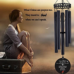 Cardinal Wind Chimes for Loss of Loved One, Memorial Gifts for Loss of Father Mother, 30Inch Cardinal WindChimes Outdoor Garden Decor