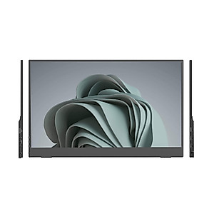DFZ Portable Monitor Touchscreen, 15.6 Inch Screen 1920 * 1080 HDR Slim Monitor, with Type C/Mini HD/OTG for Laptop