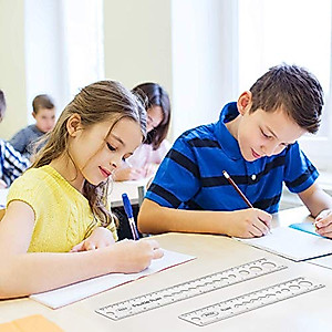 30CM/12inch Unbreakable Clear Rulers Dual Scale Bendable Flexible Rubber Rulers Transparent Shatterproof Straight Plastic Ruler,12 In Flexi Folding Rulers School,Classroom,or Office Kids/Adults(4PCS)