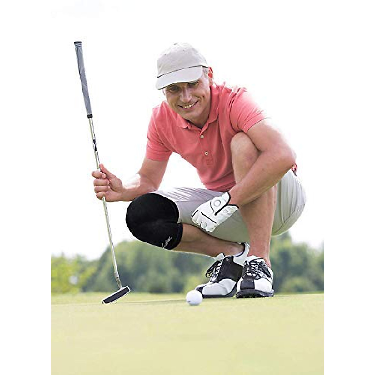 Doctor Developed Copper Knee Brace & Knee Compression Sleeve & Doctor Written Handbook -guaranteed relief for Arthritis, Tendonitis, Injury recovery, Knee support, Running & Weightlifting (5X-Large)