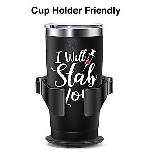 Nurse Gifts for Men Women, Nurse Appreciation Gifts, Nurse Graduation, Birthday, Christmas, Male Nurse Gifts, Cool Nursing Gifts for New Nurse, Nurse Practitioner LPN & RN Gifts, 20oz Tumbler, Black