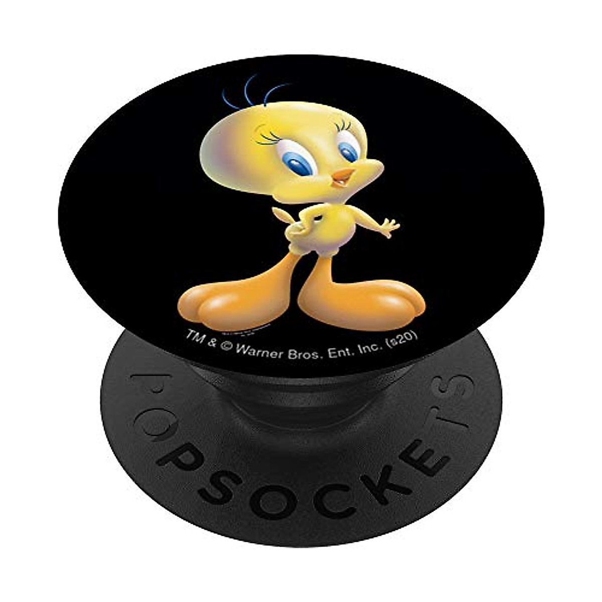 Looney Tunes Tweety Bird Airbrushed PopSockets Swappable PopGrip