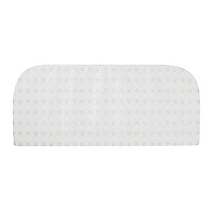 Classic Accessories Montlake FadeSafe Water-Resistant 41 x 18 x 3 Inch Outdoor Bench/Settee Contoured Back Cushion, Patio Furniture Swing Cushion, Heather Indigo Blue, Patio Loveseat Cushion