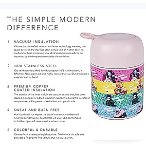 Maxerkeep Food Thermos Japanese Anime Kamado Tanjirou17oz Vacuum Insulated Soup Flask Stainless Steel Lunch Container for Hot Food,Food Jar for Toddlers & Kids