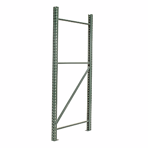 Global Industrial Teardrop Pallet Rack Starter, 108"W X 48"D X 120"H