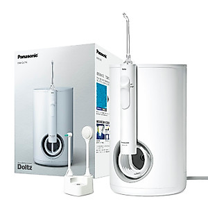 Panasonic EW-DJ75-W Electric Dental Flosser [Jet Washer Doltz Ultrasonic Water Flow Large Capacity/Stationary Model] AC100-240V Shipped from Japan Released in May 2022