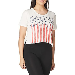 Billabong Womens Graphic Tee, Salt Crystal, Medium