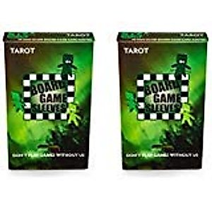 Arcane Tinmen Tarot Non-Glare Board Game Card Sleeves – 70mm x 120mm – Bundle of 2 – 100 Sleeves Total