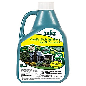 Safer Brand 5163 Caterpillar Killer II Concentrate, 16 Oz